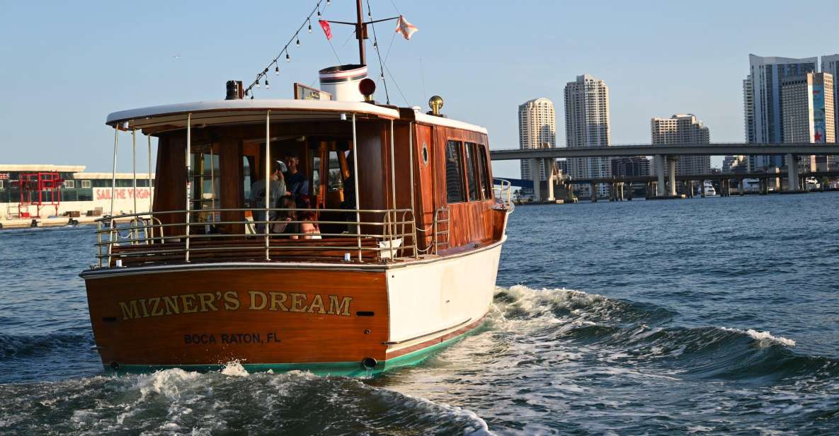 Miami: Miami Skyline Vintage Yacht Cruise, - Discover Miami’s Charm with the Vintage Yacht Cruise