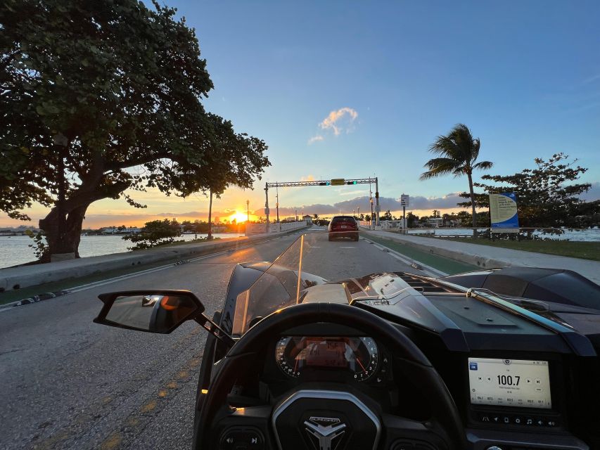 Miami: Polaris Slingshot Rental - Booking and Logistics
