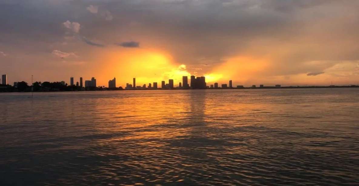Miami: Private Sunset Boat Tour with Bottle of Champagne - What’s Included and What to Consider