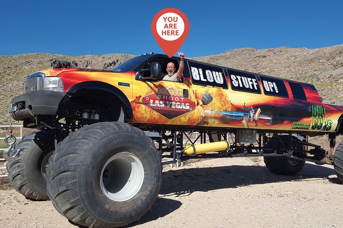 Monster Truck Drive and Shoot Combo Package - Introduction: An Adventurous Day in Las Vegas