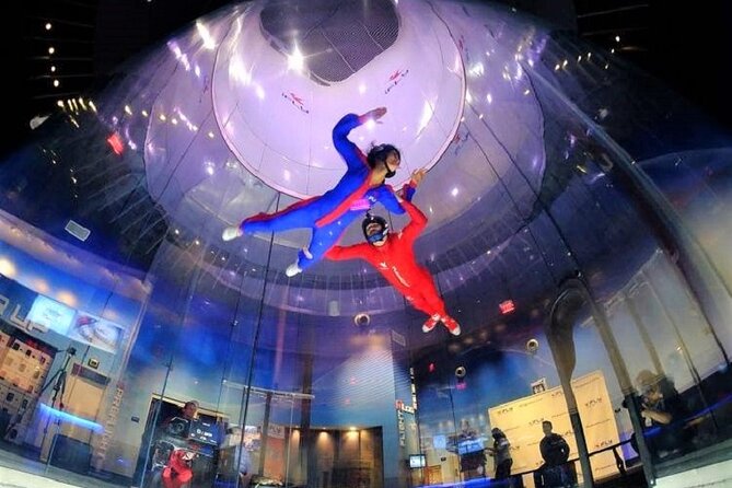 Montgomery Indoor Skydiving Experience with 2 Flights & Personalized Certificate - Key Points