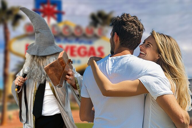 Movie Themed Wedding or Vow Renewal at Las Vegas Sign - Key Points