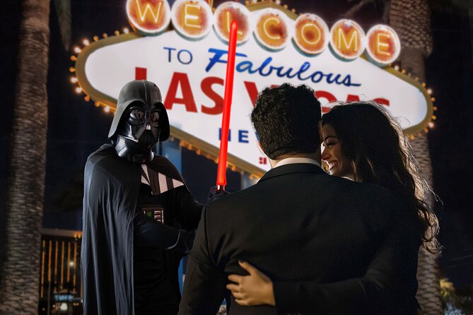 Movie Themed Wedding or Vow Renewal at Las Vegas Sign - The Pros and Cons