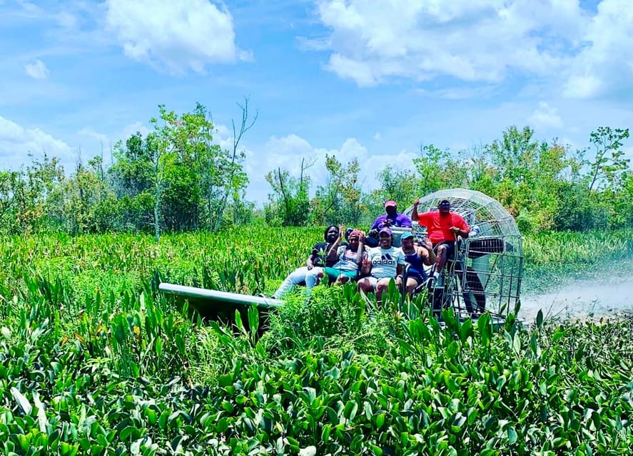 New Orleans: 6 Passenger Premium Airboat Swamp Tour - What the Tour Looks Like Step-by-Step
