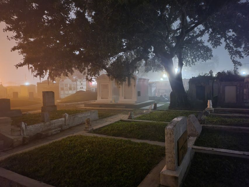 New Orleans: Cemetery Bus Tour At Dark with Exclusive Access - The Cemeteries: Nighttime Charm and Secrets