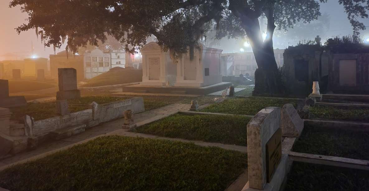 New Orleans: Cemetery Bus Tour At Dark with Exclusive Access - The Paranormal Element