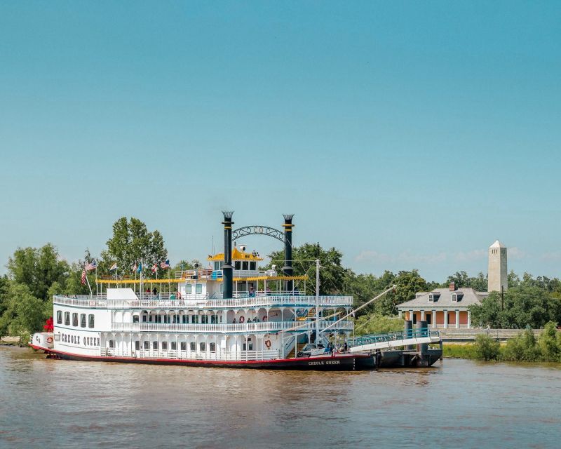 New Orleans: Creole Queen History Cruise with Optional Lunch