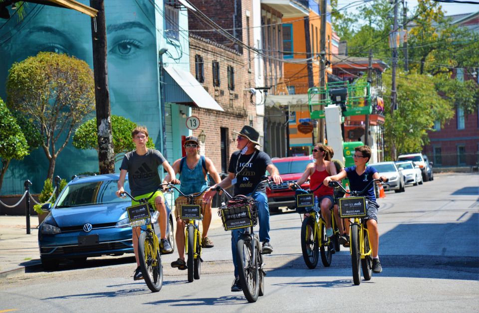 New Orleans: Garden District and French Quarter Bike Tour - FAQs