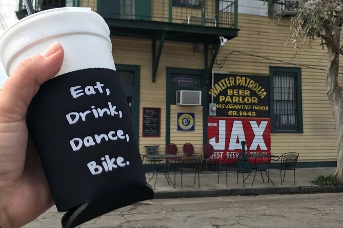 New Orleans History of Drinking Cocktail Bike Tour - The Itinerary in Detail