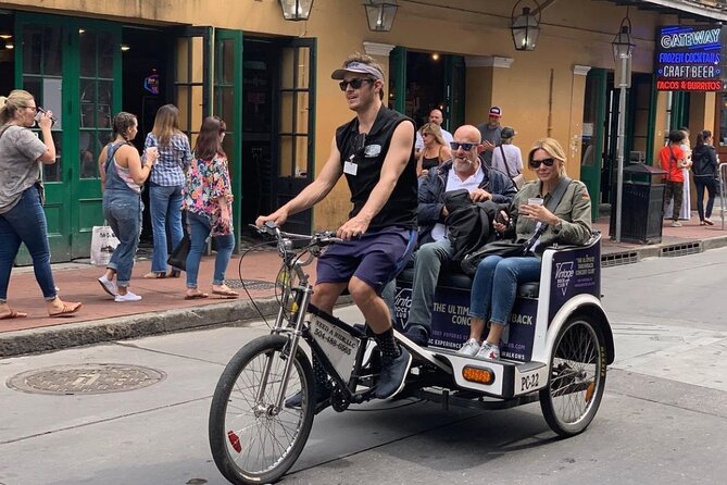 New Orleans Pedicab French Quarter Tour - The Experience of a Pedicab Ride