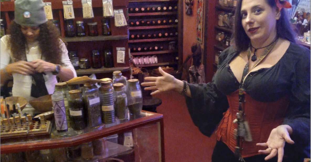 New Orleans: Wicked History Walking Tour with a Local Witch - Meeting the Guide