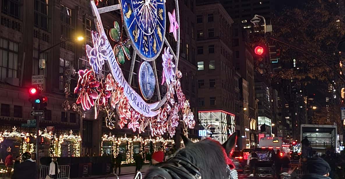 NYC: Christmas Lights Horse Carriage Ride - FAQ  