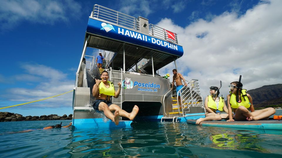Oahu Dolphin Watch, Turtle Snorkel, Waterslide Activities - Who Would Love This Tour?
