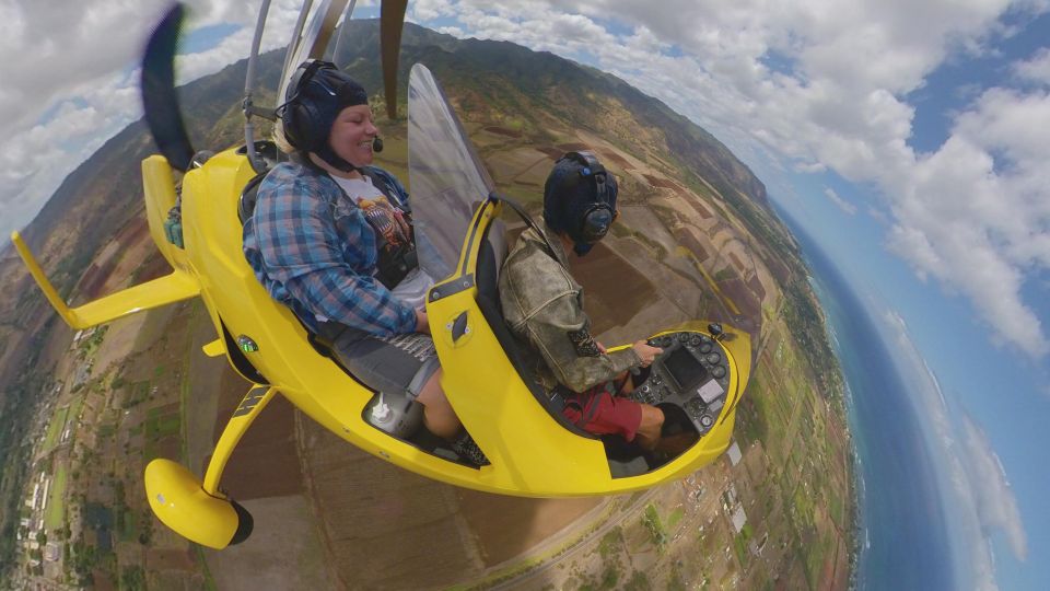 Oahu: Gyroplane Flight over North Shore of Oahu Hawaii - What is a Gyroplane Flight Over Oahu?