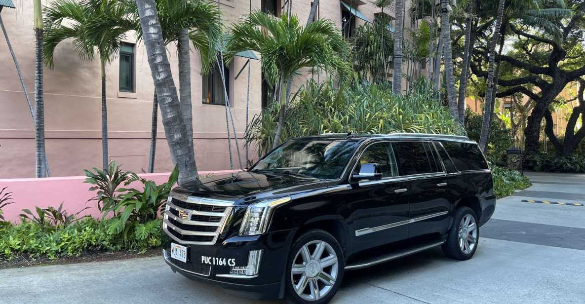 Oahu: Honolulu Airport Private by Escalade SUV - Why This Transfer Is a Great Choice