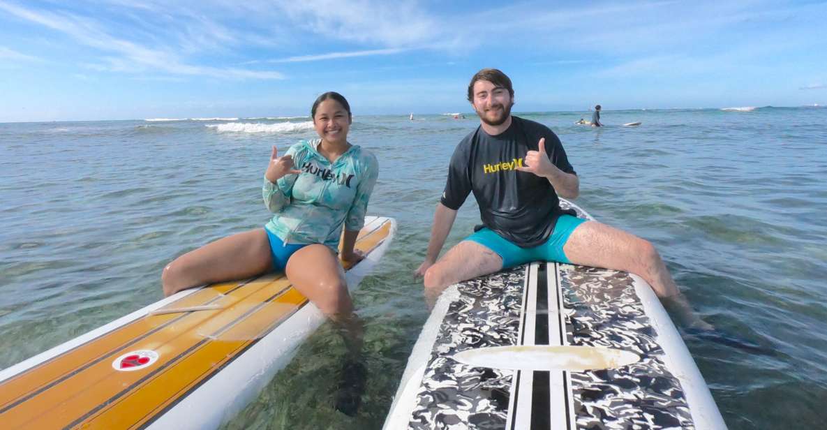 Oahu: Surfing Lessons for 2 People - The Learning Experience