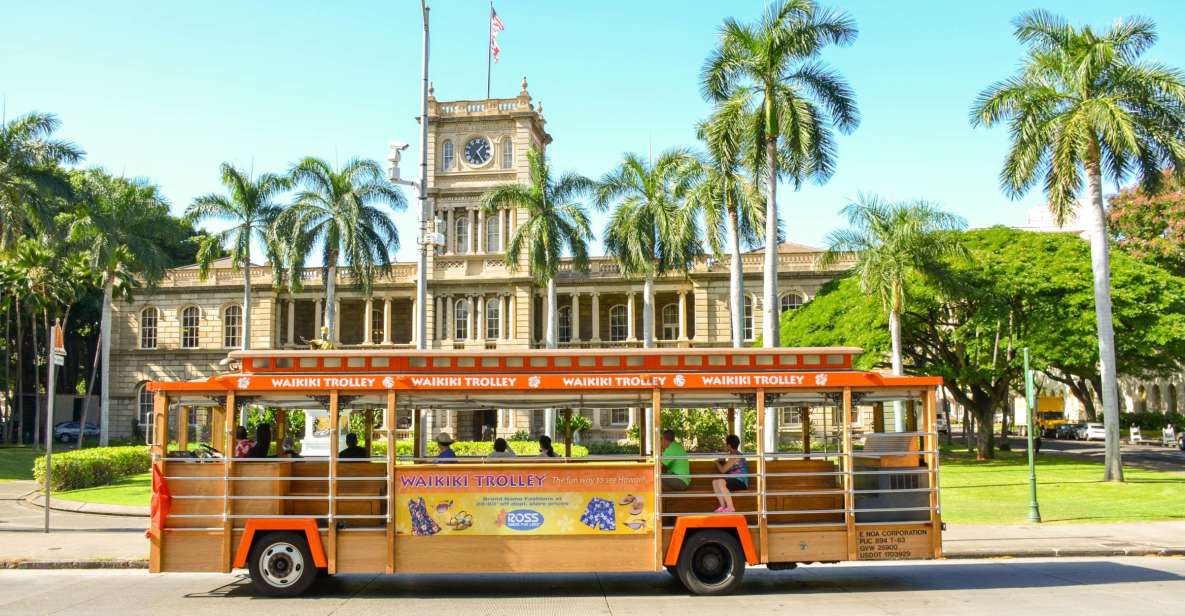 Oahu: Waikiki Trolley Hop-on Hop-off All-Line Pass - Key Points