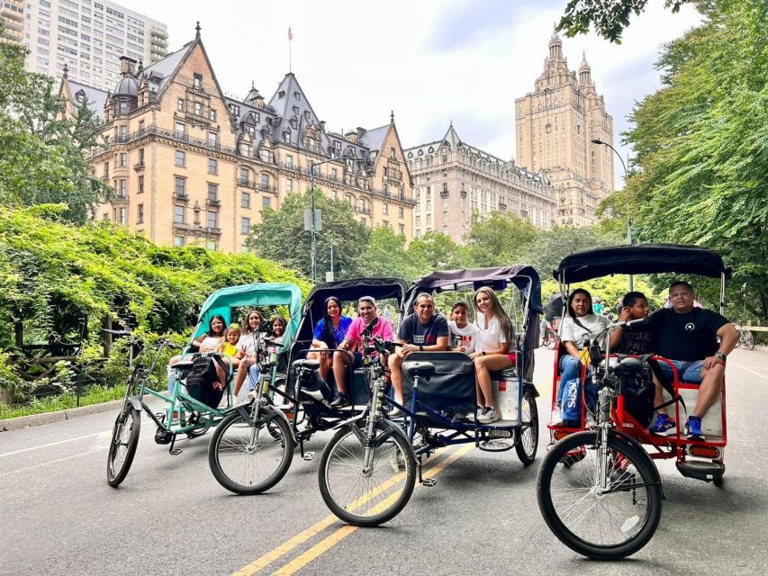 Official Pedicab Tours in Central Park - Practical Details