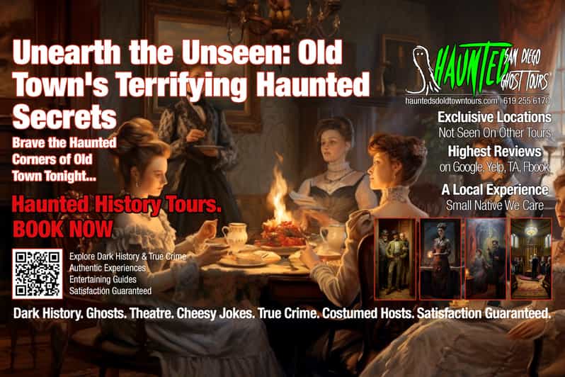 Old Town San Diego Haunted Walking Ghost Tour - The Haunted Sites You’ll Visit