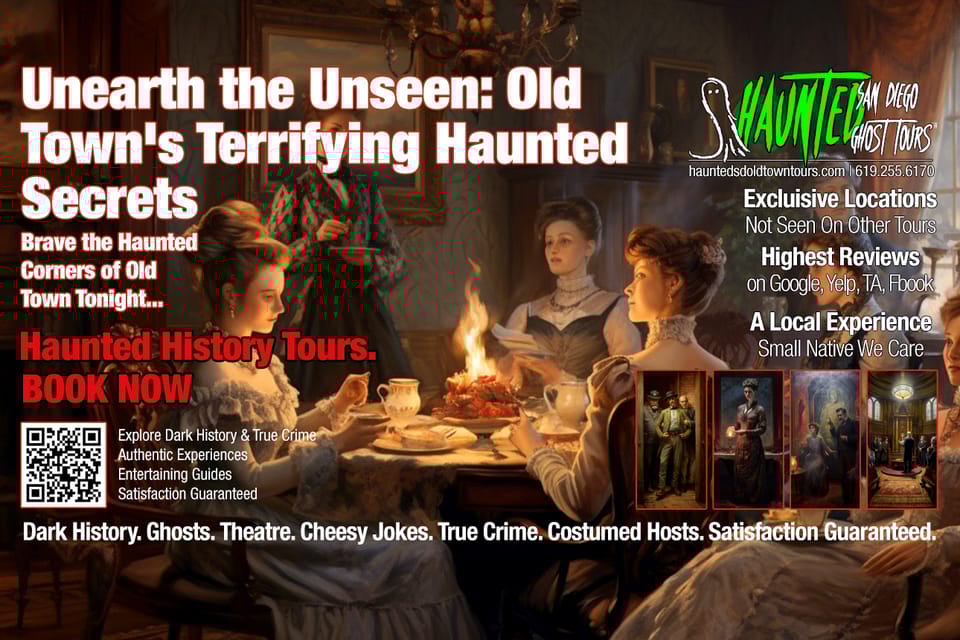 Old Town San Diego Haunted Walking Ghost Tour - Practical Tips