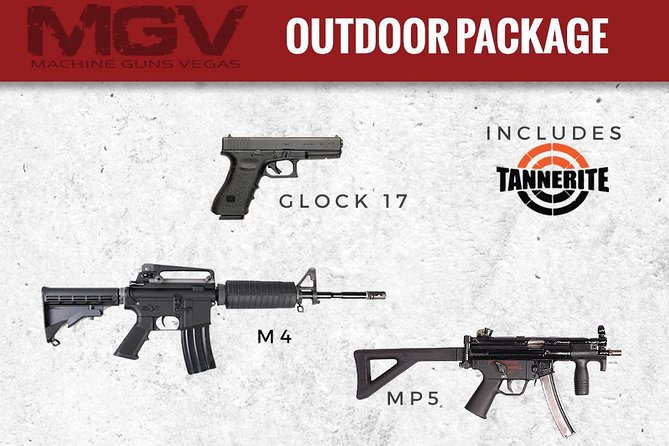 Outdoor Shooting Range Experience in Las Vegas - The Sum Up
