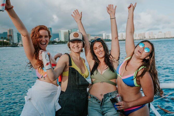 Paradise Waikiki Sunset Cruise + LIVE DJ + SWIMMING - The Experience: Pros & Cons