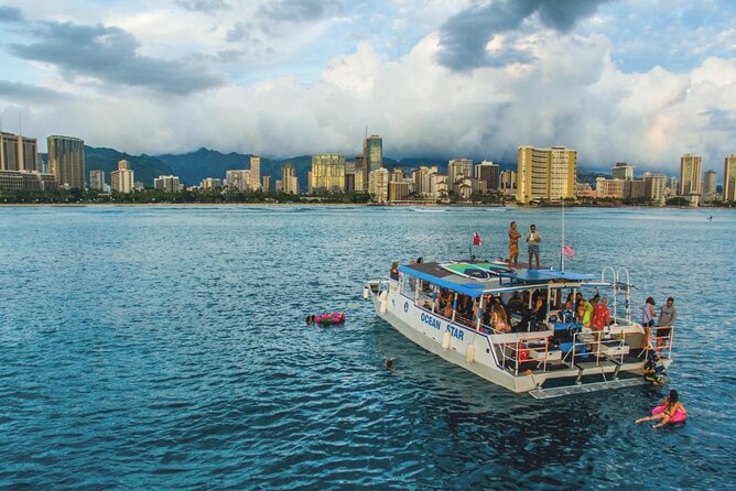 Paradise Waikiki Sunset Cruise + LIVE DJ + SWIMMING - Frequently Asked Questions
