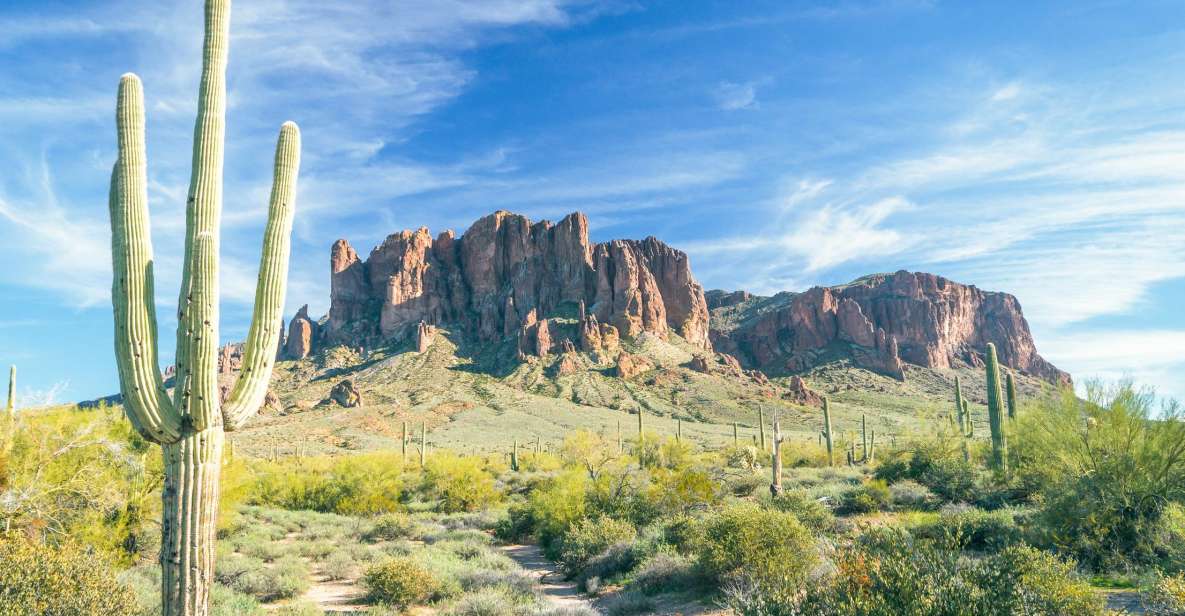 Phoenix/Scottsdale: Apache Trail Tour & Canyon Lake Cruise
