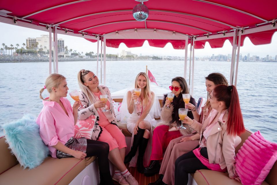 Pink Private Boat Cruise in San Diego! Bachelorette Birthday - A Review of the Pink Private Boat Cruise in San Diego: Perfect for Celebrations