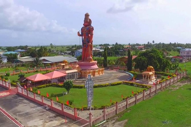 Pitch Lake & Cultural Wonders - The 85ft Hanuman Murti