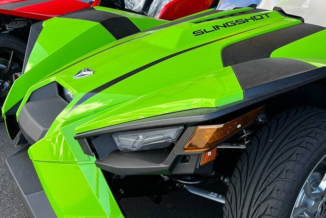 Polaris Sling Shot Rental - SL w/ Tech Package - Metalic Red - Key Points