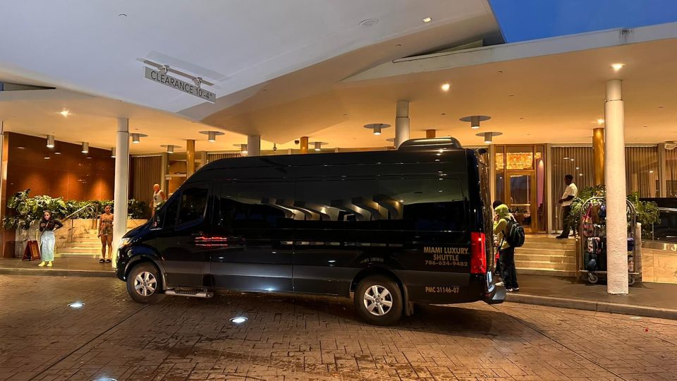 Port of Miami Shuttle to Miami Airport or Hotel in Miami - Key Points