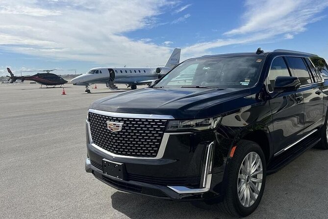 Premier Limousine Miami Airport Hotel Port Transfers in Lux SUV - Key Points