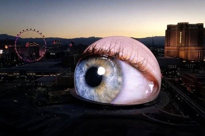 Private 1.5 Hour Sphere Las Vegas Guided Tour in an EVR car - The Tour Experience: What to Expect