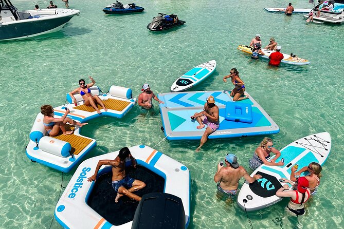 Private Crab Island Boat Charter up to 15 people - Key Points