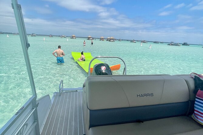 Private Crab Island Pontoon Charter with Inflatables from FWB - The Guides and Their Impact