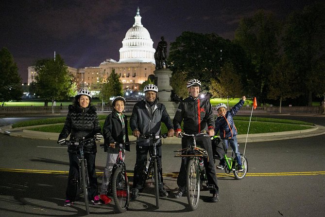 Private DC Monuments at Night Bike Tour - Detailed Breakdown of the Itinerary