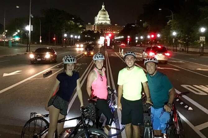 Private DC Monuments at Night Bike Tour - Authentic Review Highlights