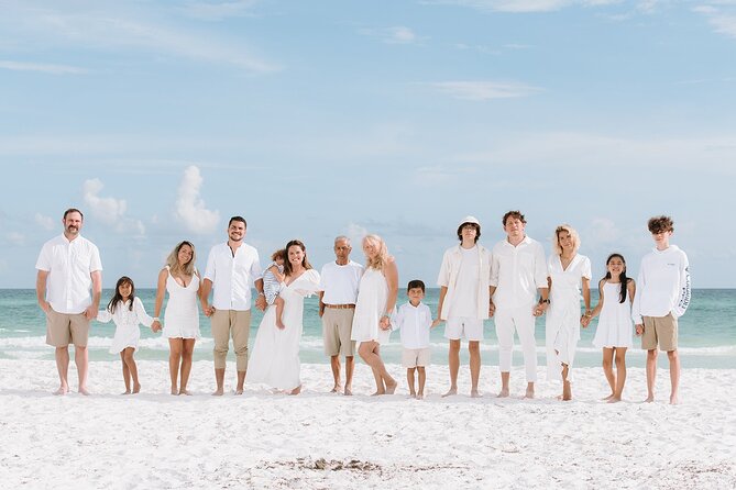 Private Professional Vacation Photoshoot in Destin - Key Points