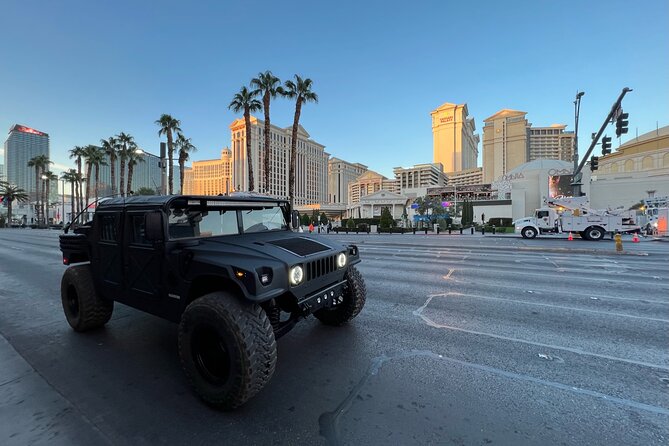 Rent a Custom Military Hummer H1 in Las Vegas - Key Points