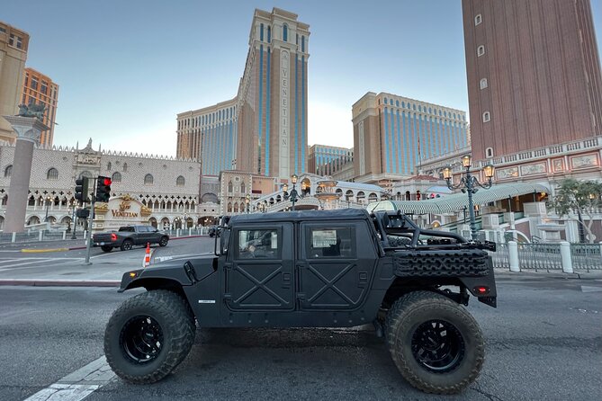 Rent a Custom Military Hummer H1 in Las Vegas - The Experience: More Than Just a Drive