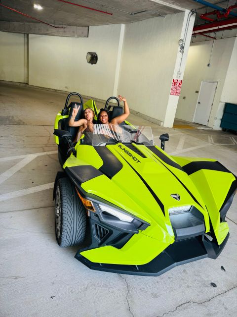 Rent a Polaris Slingshot in Miami  1 to 24 Hours - What to Expect from the Rental Experience