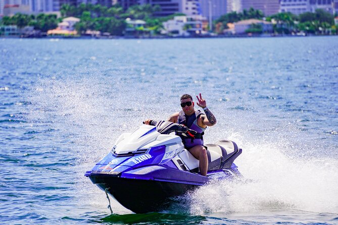 Ride the waves of Miami Bay with brand new Jet Skis - Who Will Enjoy This Tour?