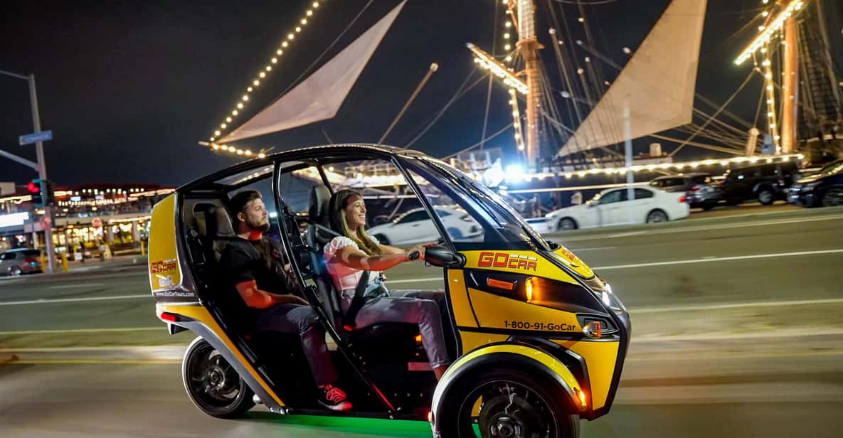 San Diego: Coronado Island Electric GoCar Night Tour - In-Depth Look at the Itinerary