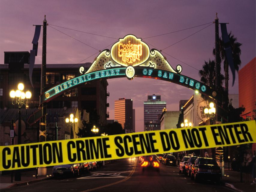 San Diego: Gaslamp Quarter Historic True Crime Walking Tour - The Itinerary in Detail