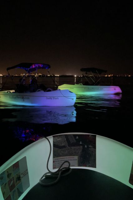 San Diego: Night Date Glow Pedal Boat with Downtown Views - The Experience and Atmosphere