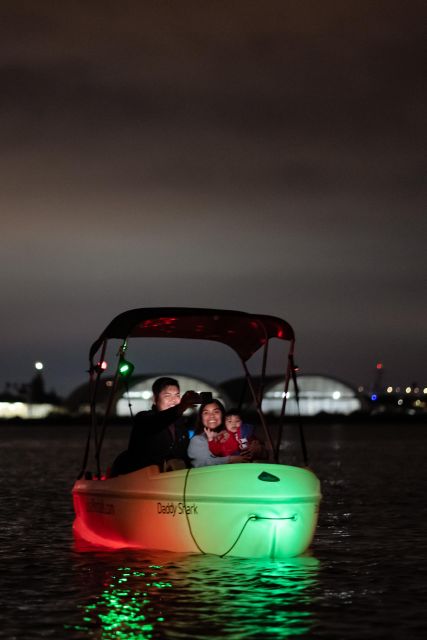 San Diego: Night Date Glow Pedal Boat with Downtown Views - Authentic Experiences from Reviewers