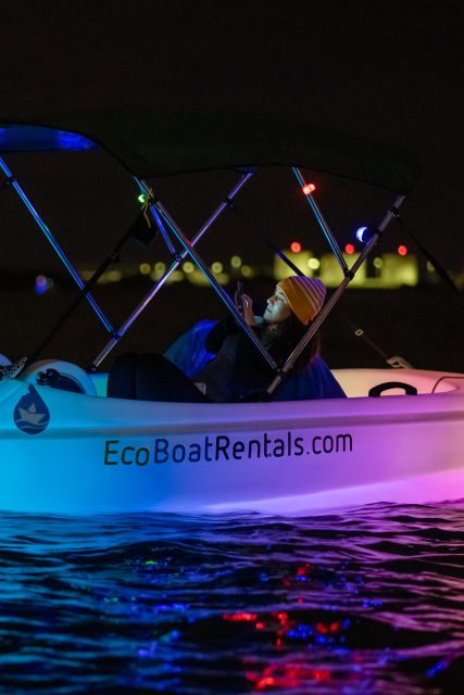 San Diego: Night Date Glow Pedal Boat with Downtown Views - The Sum Up