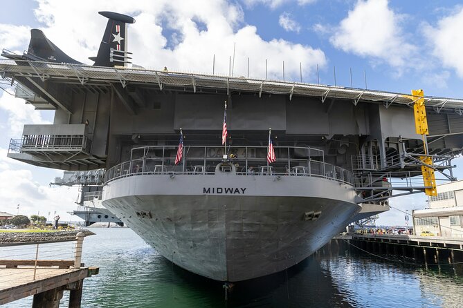 San Diego USS Midway with Waterfront Walking Tour - Detailed Breakdown of the Itinerary