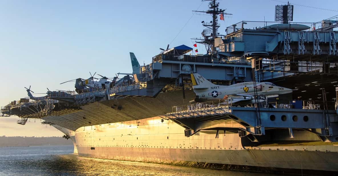 San Diego: USS Midway with Waterfront Walking Tour - Exploring the Itinerary in Depth